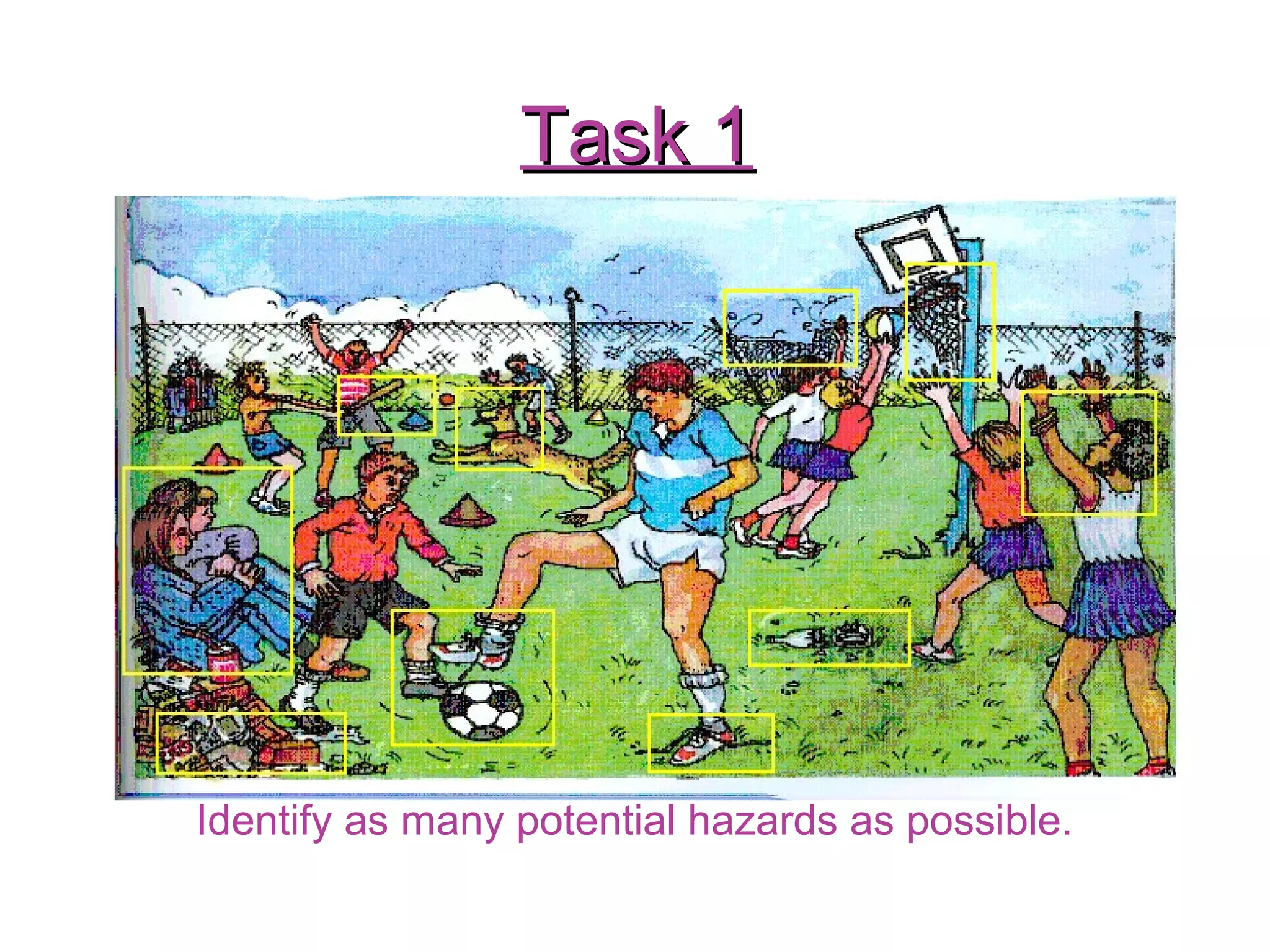 Sports and potential hazards | PPT