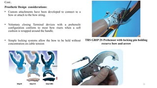 PROSTHETIC ADAPTATIONS FOR SPORTS AND RECREATION | PPTX