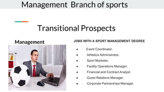 Sports as a career option | PPTX