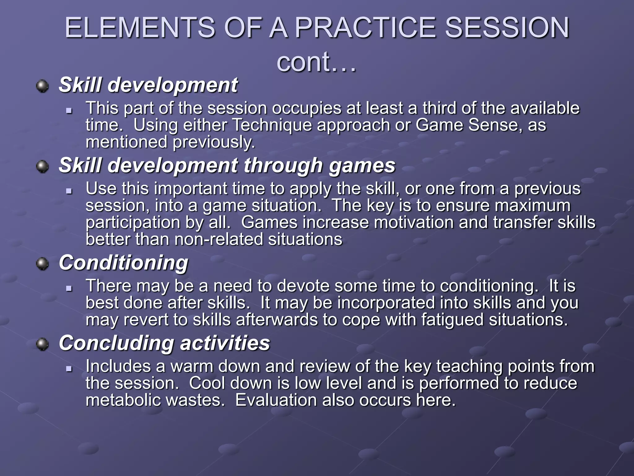 Sports coaching | PPT
