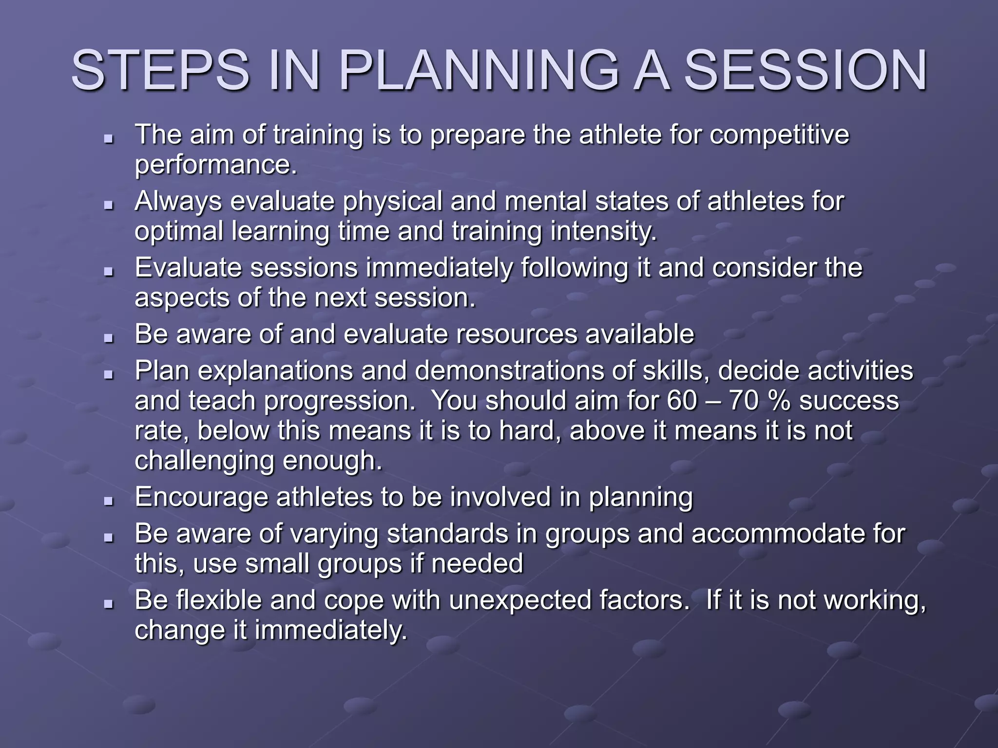 Sports coaching | PPT