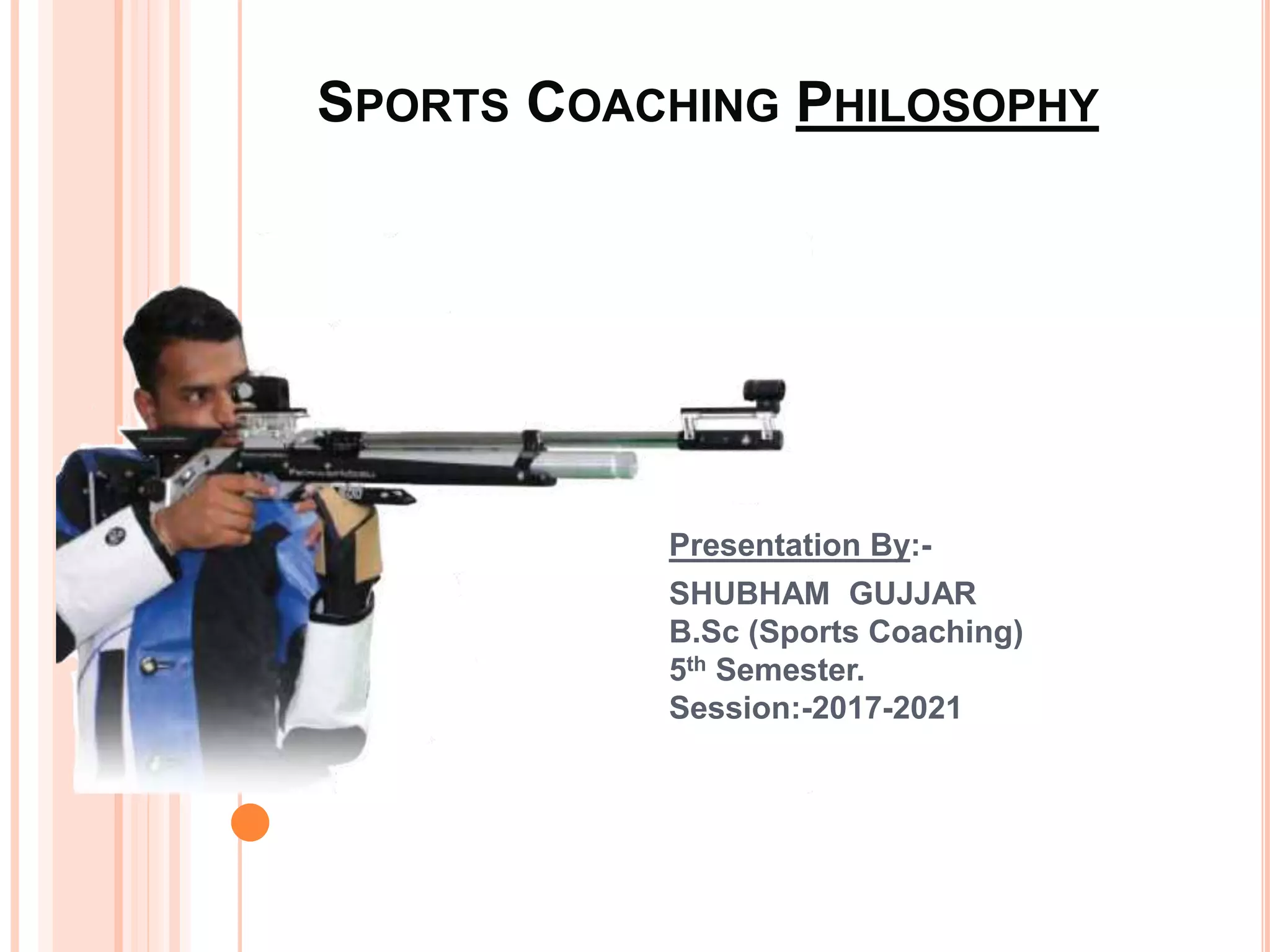 Sports Coaching philosophy | PPTX