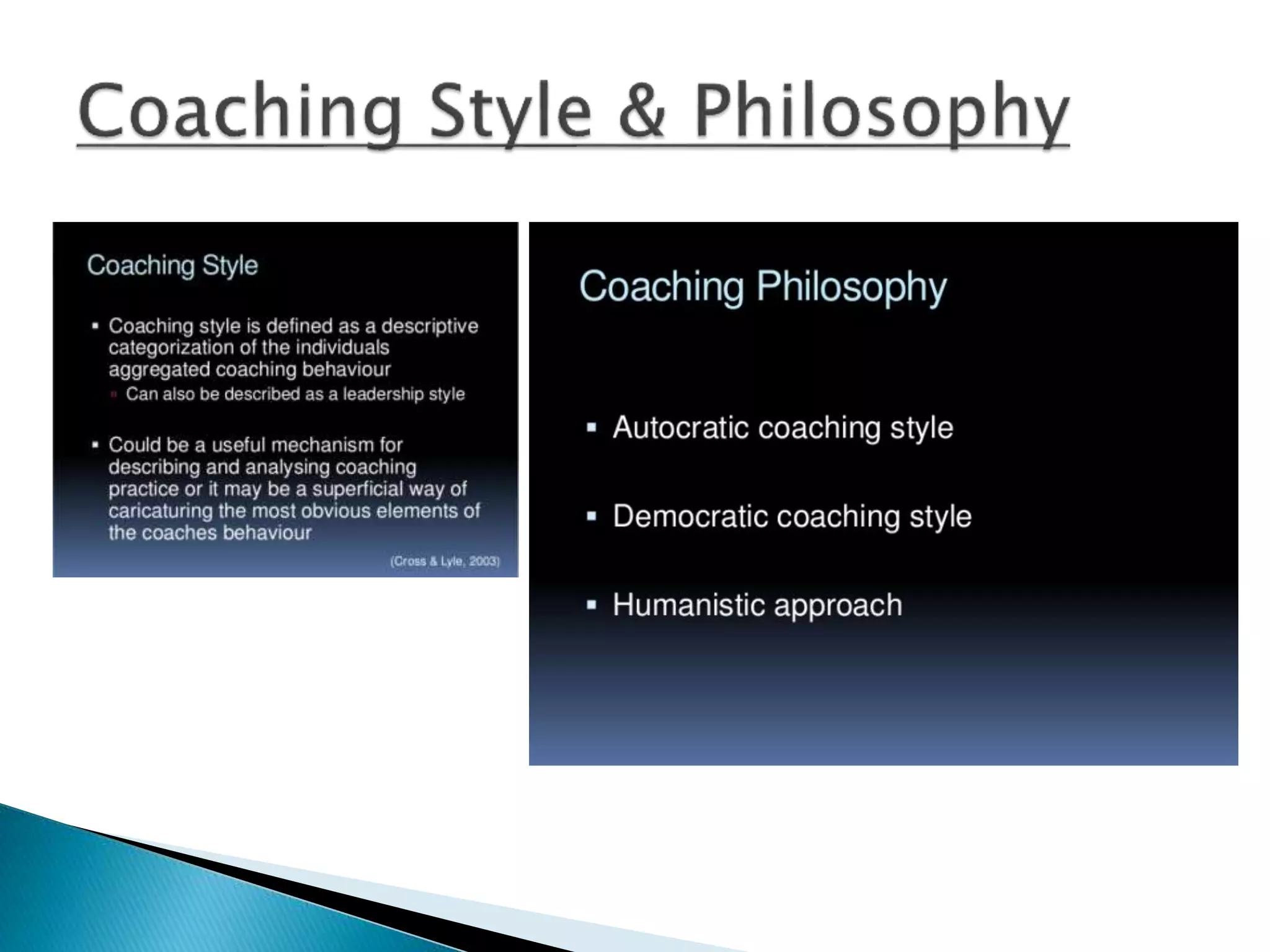 Sports Coaching philosophy | PPTX