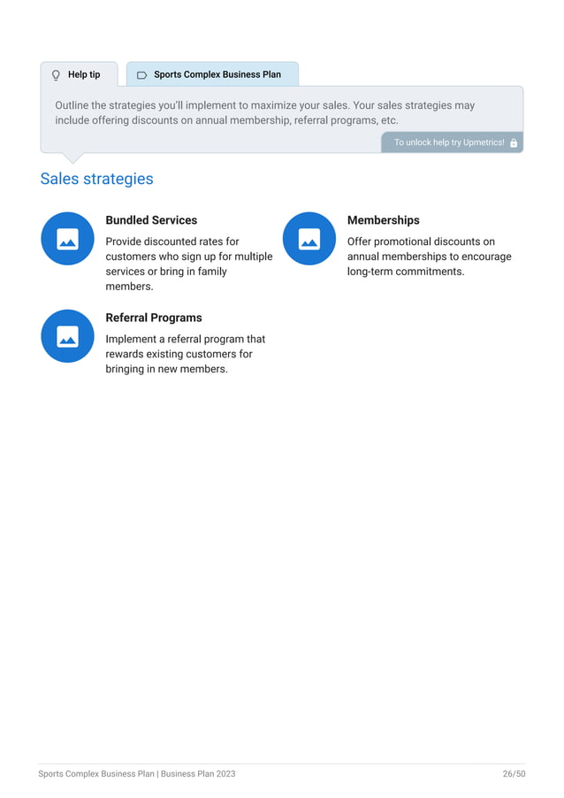 Sports Complex Business Plan Example . | PDF