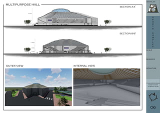 sports complex portfolio | PPT