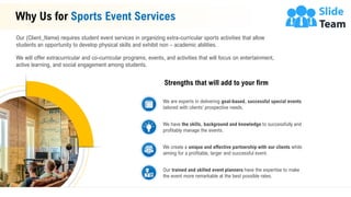 Sports Event Proposal PowerPoint Presentation Slides | PDF