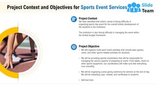 Sports Event Proposal PowerPoint Presentation Slides | PDF