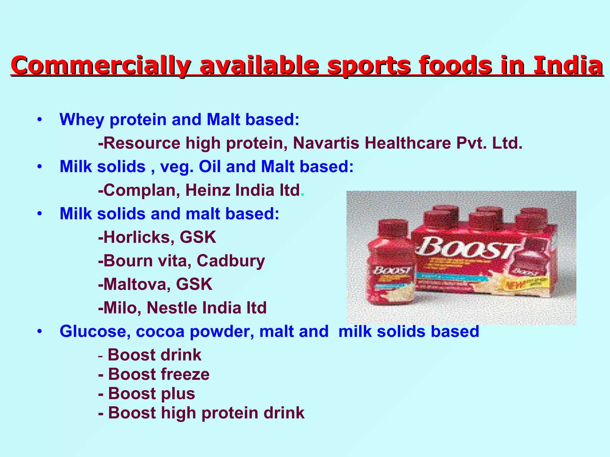 Sports Food | PPT