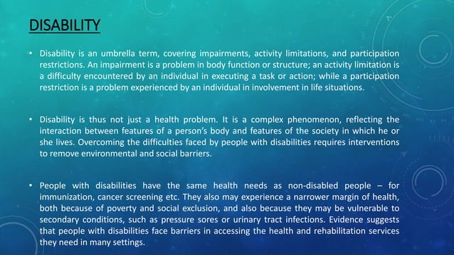 Sports for disabled | PPTX