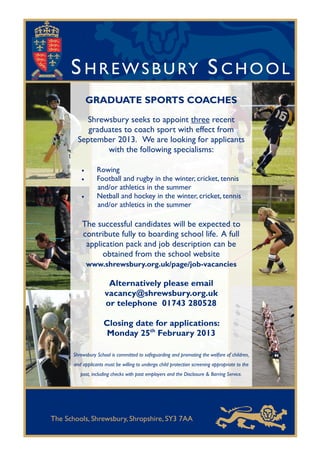 Sports graduates poster 2013 | PDF