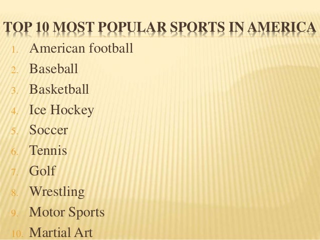 Sports in America