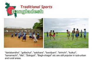 Sports in bangladesh | PPT