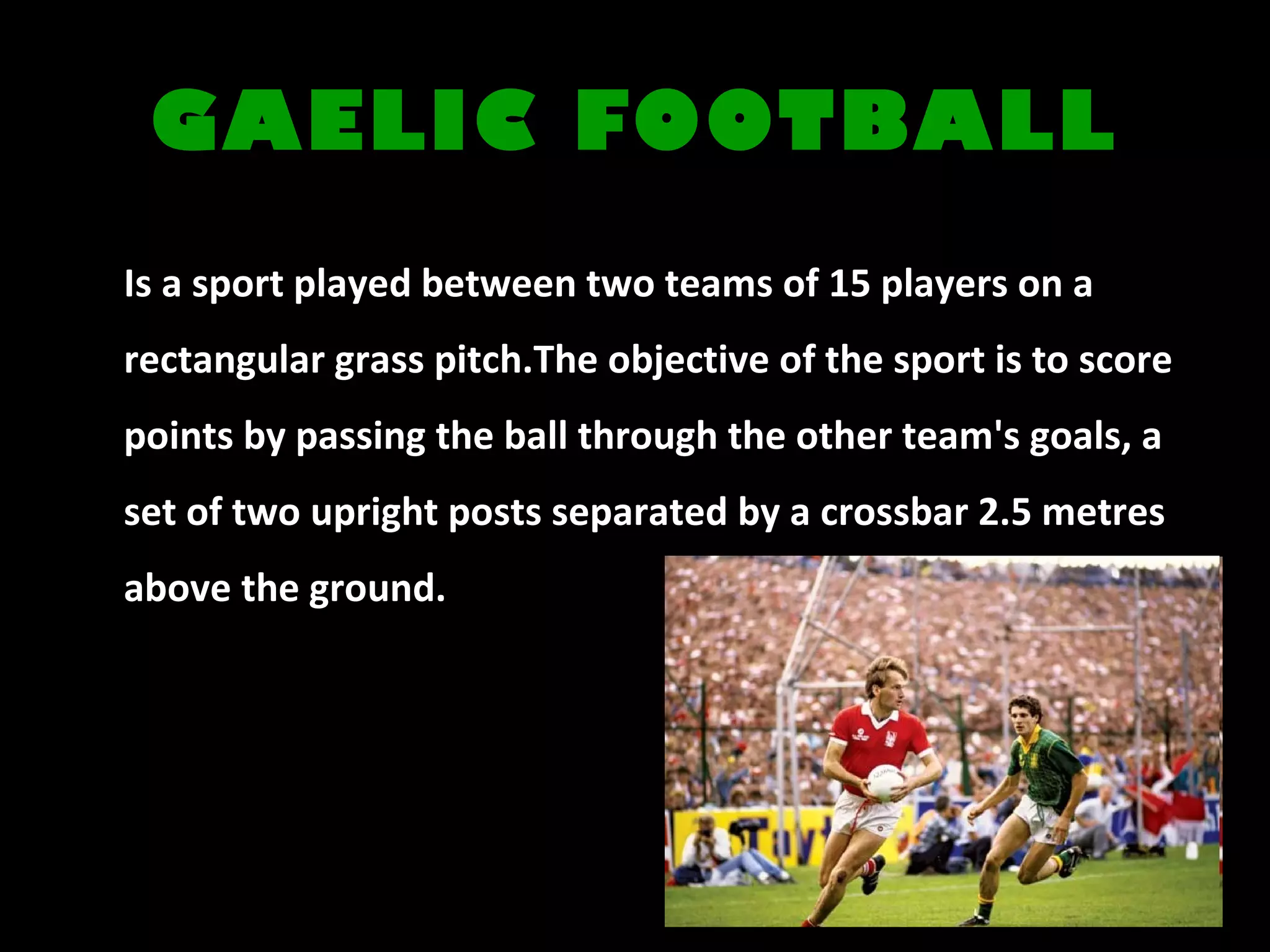Sports in ireland maria eva_marina | PPT
