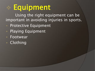 Sports injuries | PPTX