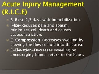 Sports injuries | PPTX