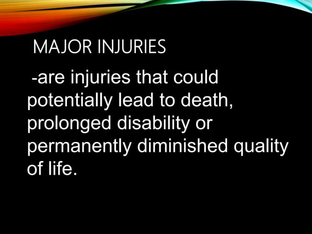 sports injuries.ppt | First Aid | Injuries