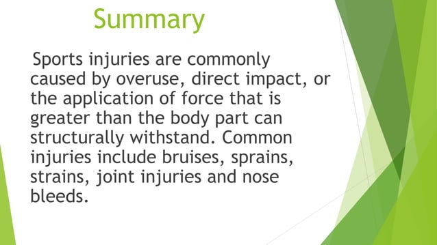 SPORTS INJURIES | PPT
