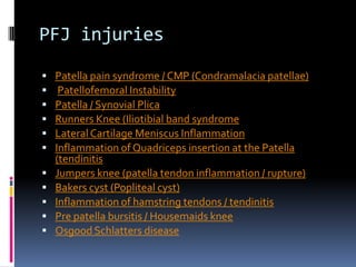 Sports injury | PPTX