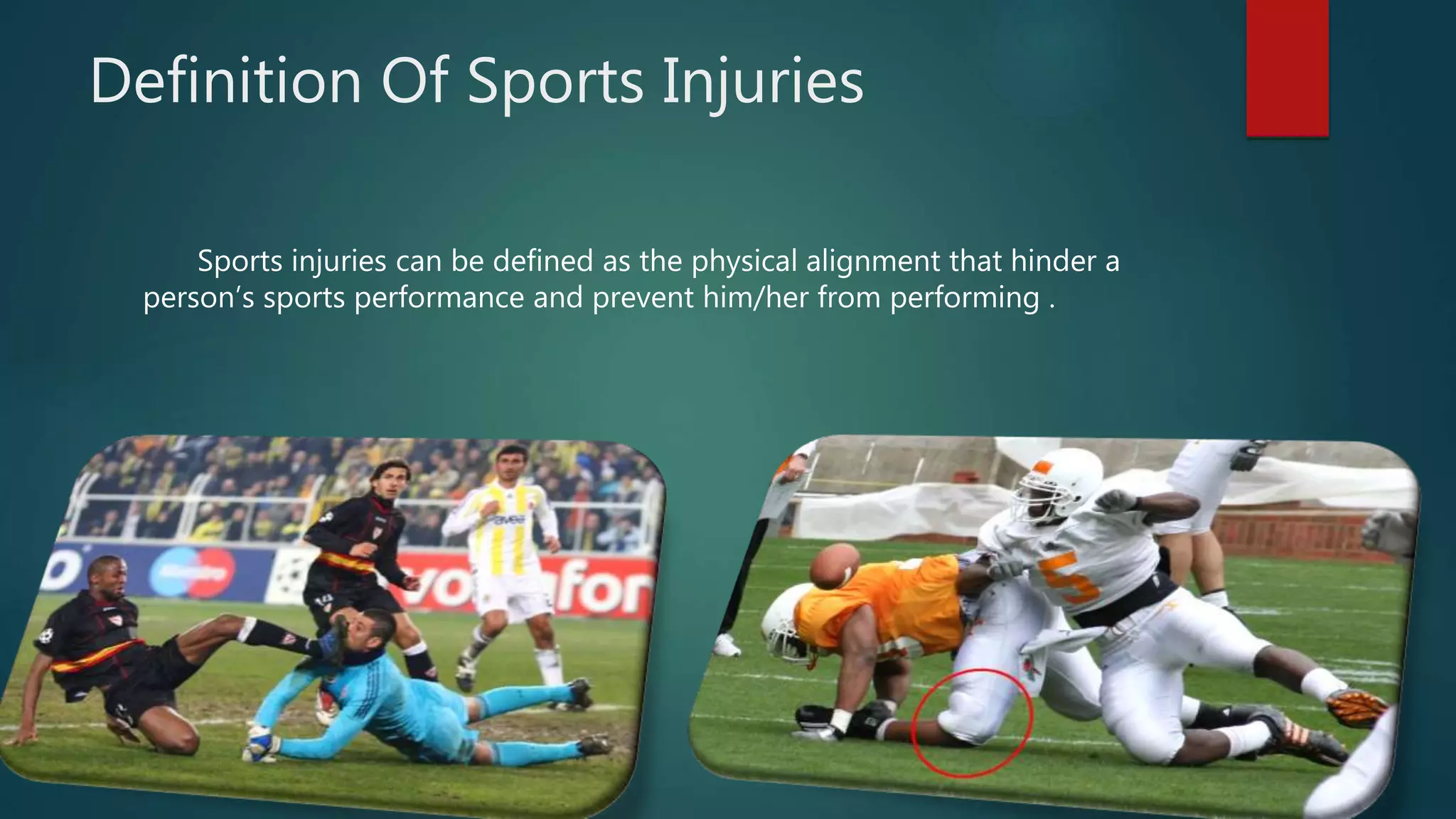 common Sports injuries | PPTX