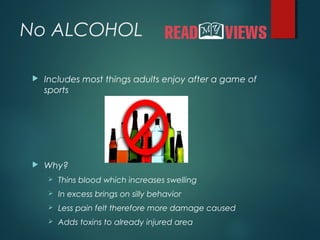 Sports injury management | PPT