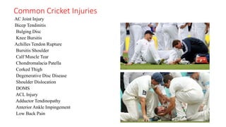 Sports injury & Prevention | PPTX