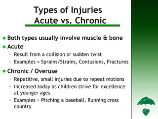 SportsInjuryPrevention. physical education | PPT