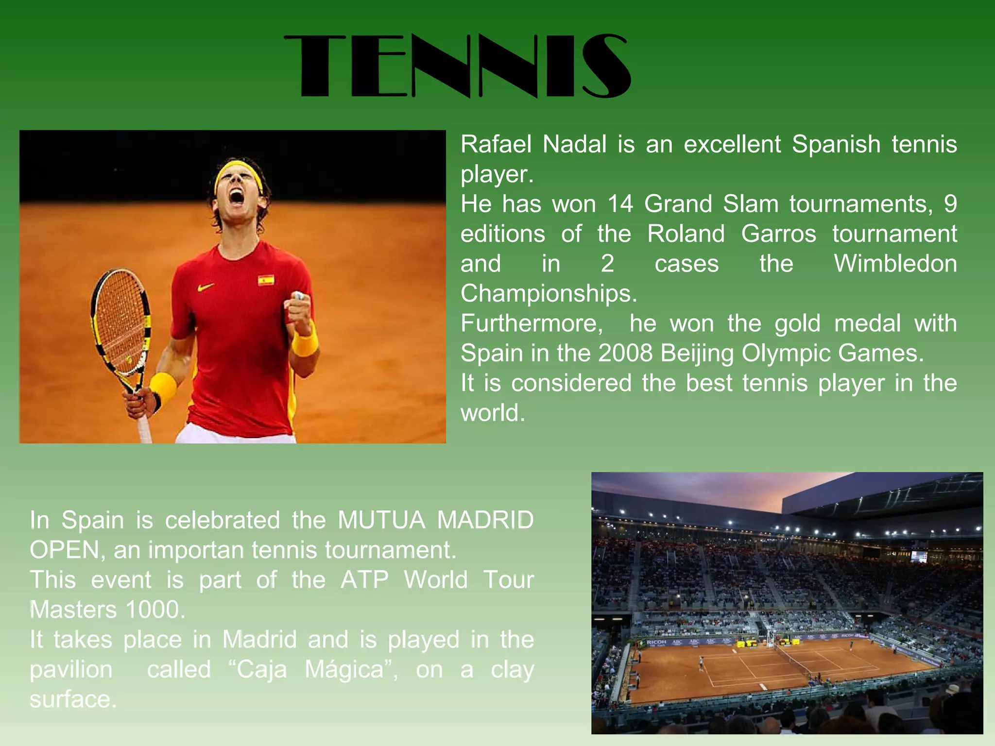 Sports in Spain | PPT