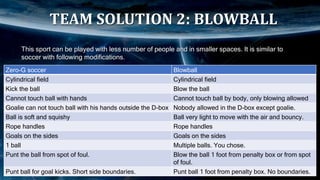 Sports in Zero Gravity | PPT