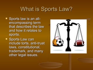 Sports law | PPT