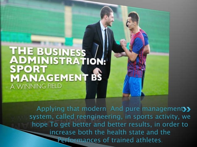 Sports management | PPTX | Soccer | Sports