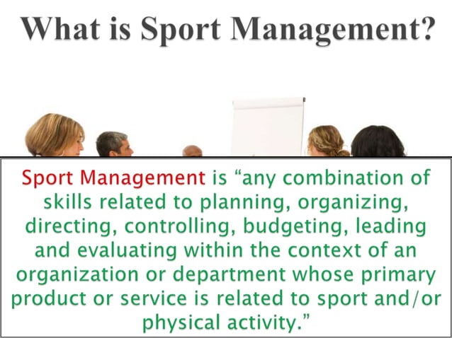 Sports management | PPTX | Soccer | Sports