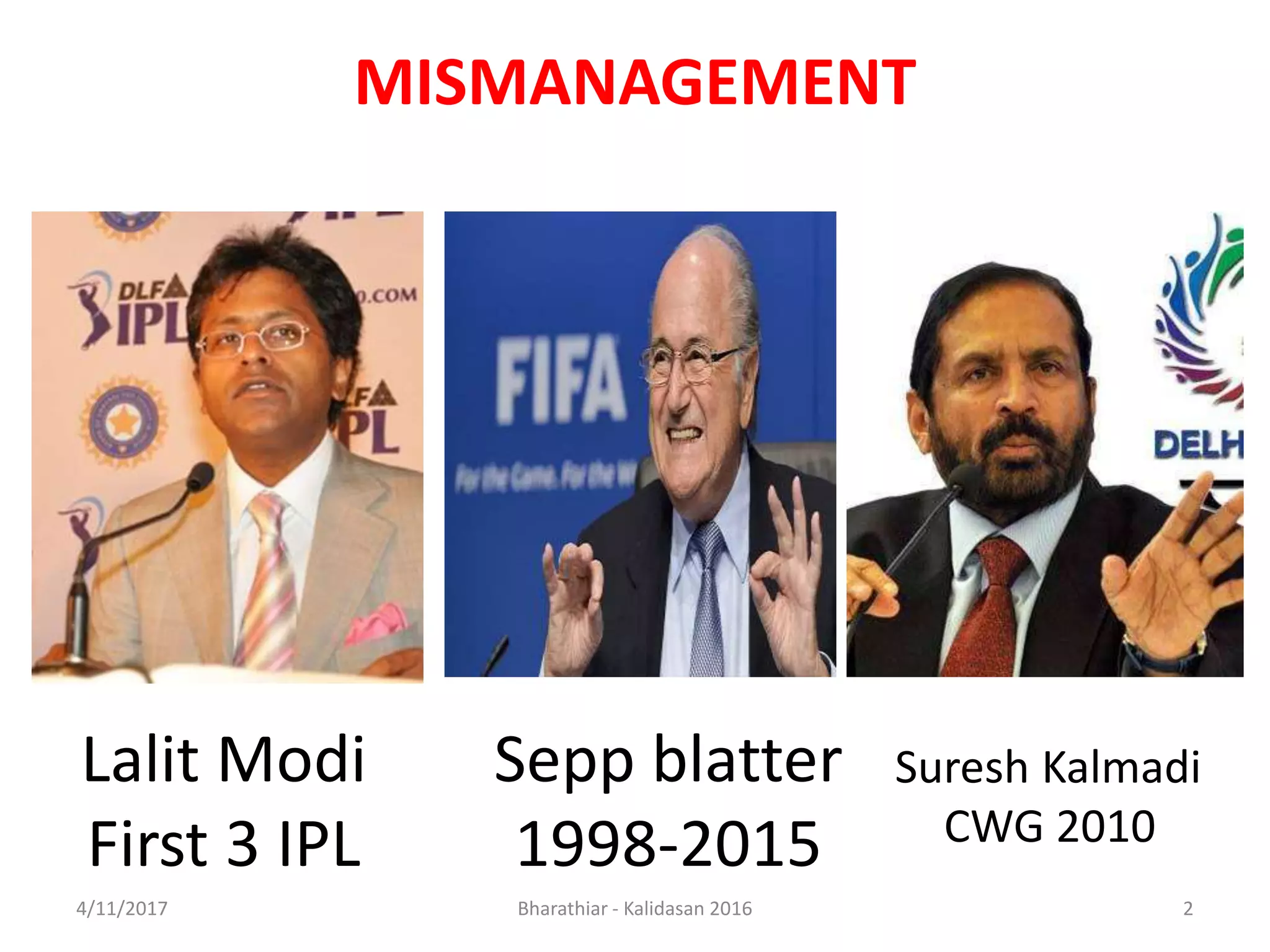 Sports management in india | PPTX