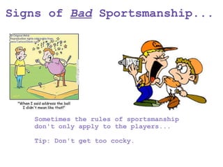 Sportsmanship | PPT | Sports