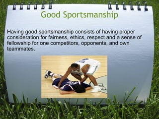 Sportsmanship | PPT