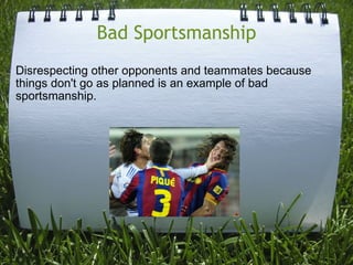 Sportsmanship | PPT