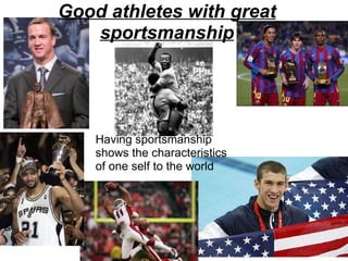 Sportsmanship | PPT
