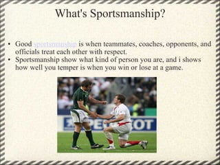 Sportsmanship | PPT