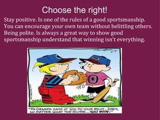 Sportsmanship | PPT