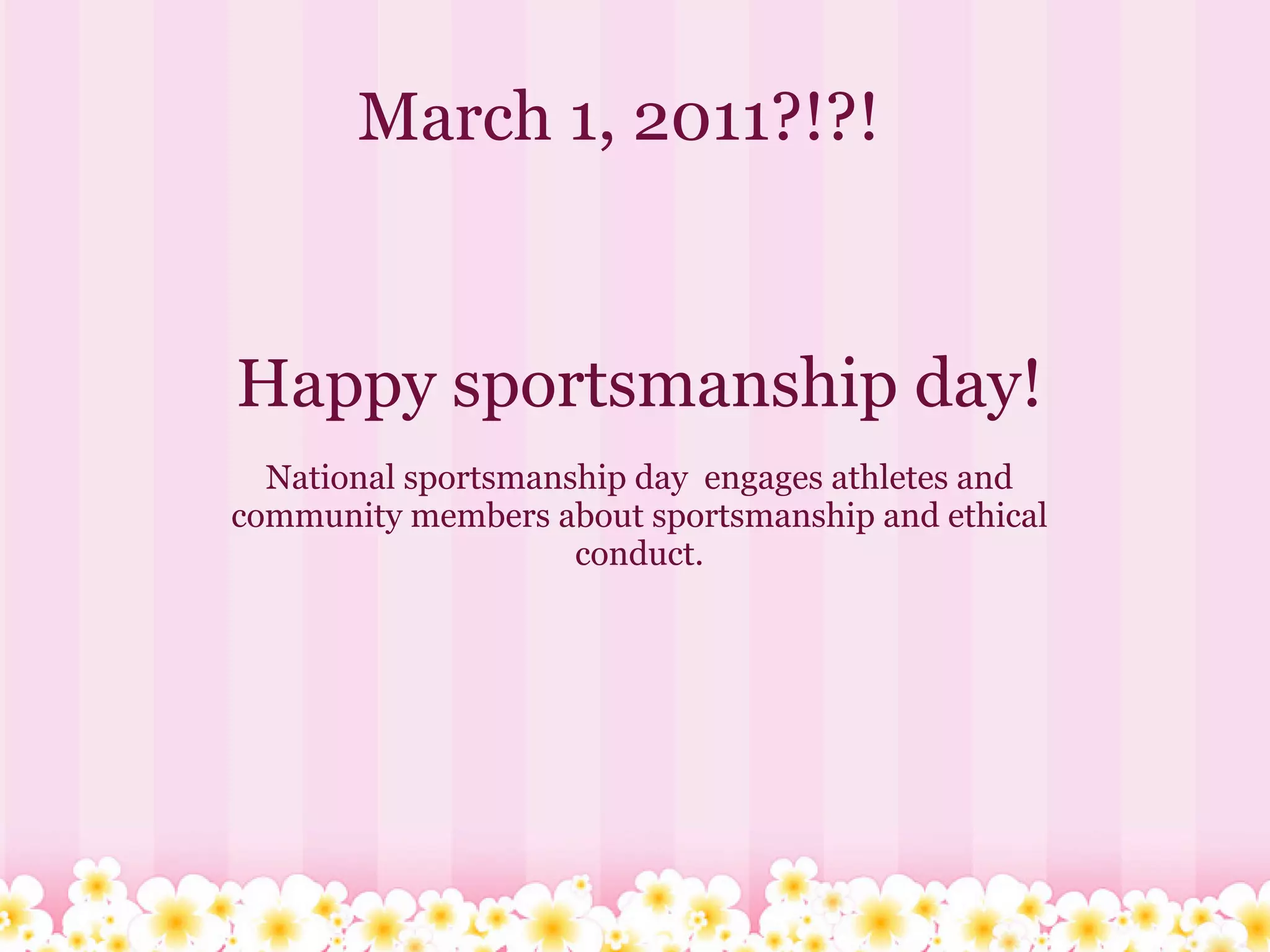 Sportsmanship!learn how to_be_respectful!_) | PDF | Softball | Sports