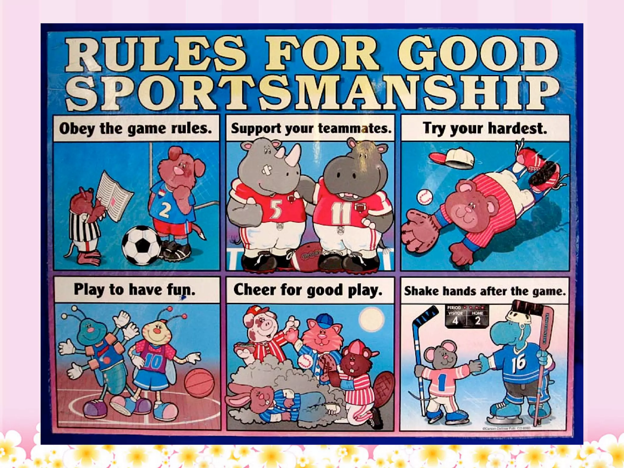 Sportsmanship!learn how to_be_respectful!_) | PDF | Softball | Sports