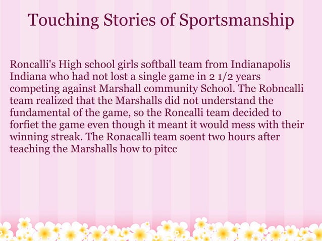 Sportsmanship!learn how to_be_respectful!_) | PDF | Softball | Sports