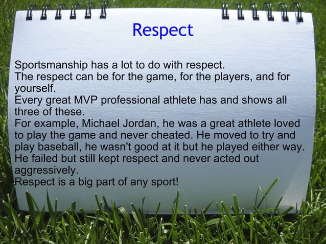 Sportsmanship powerpoint | PPT