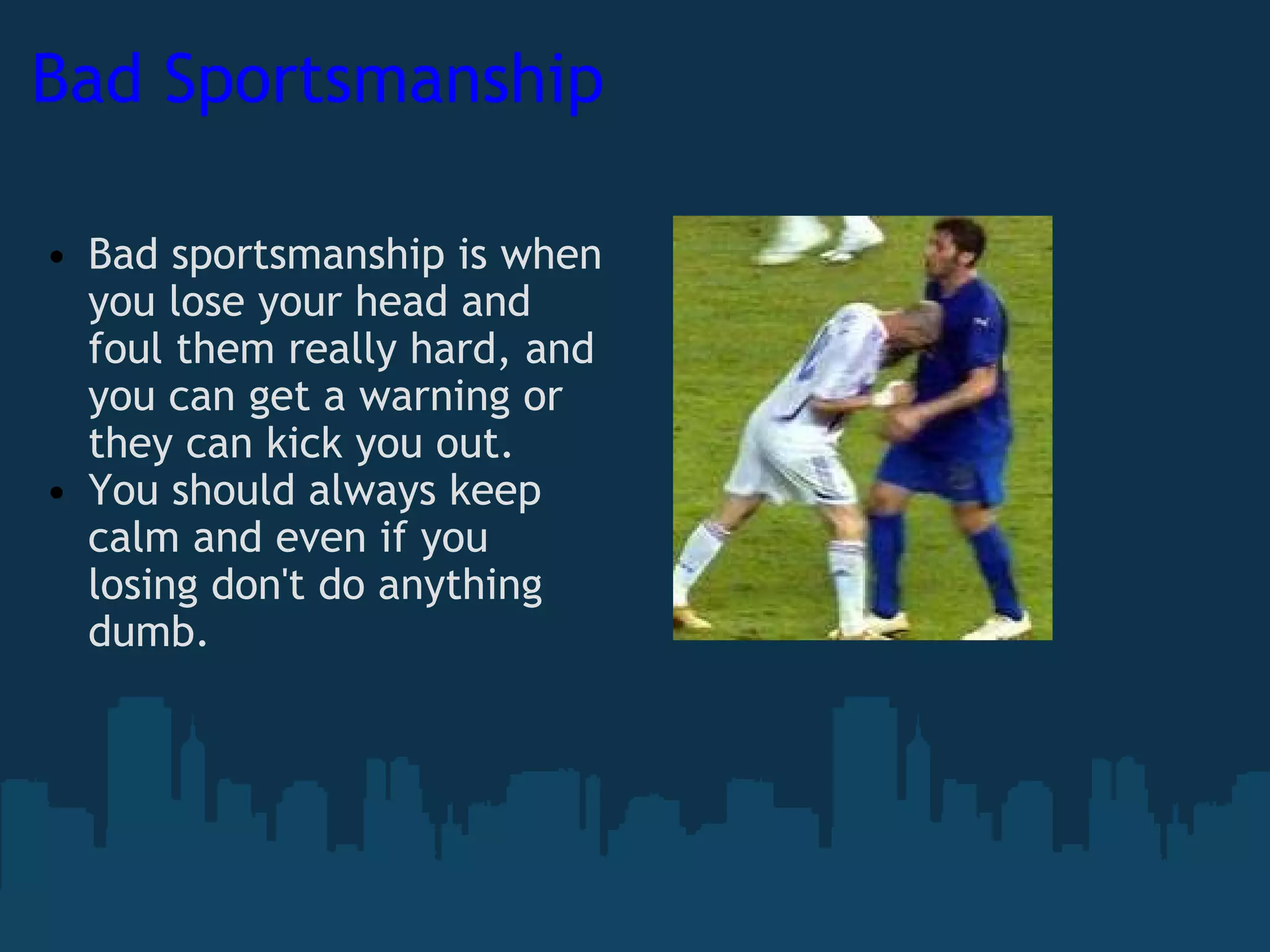 Sportsmanship Project | PPT
