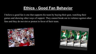 Sportsmanship Slide Show | PPTX