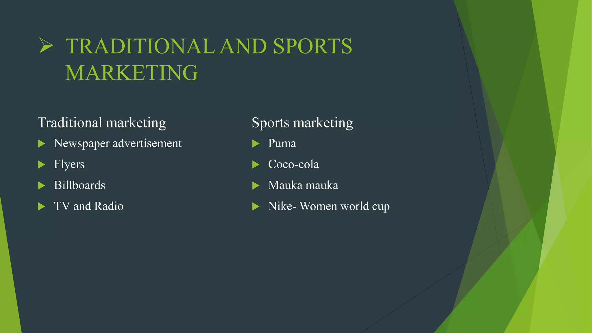 Sports marketing | PPTX