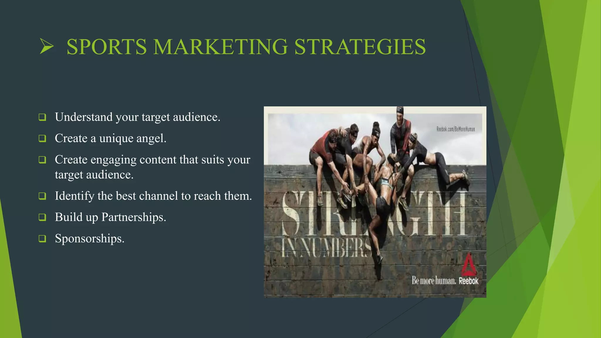 Sports marketing | PPTX | Marketing and Advertising | Business