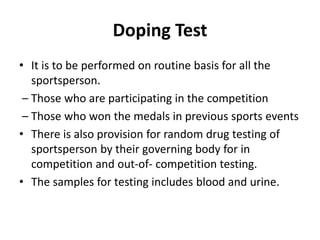 Sports Medicine and Doping.pptx