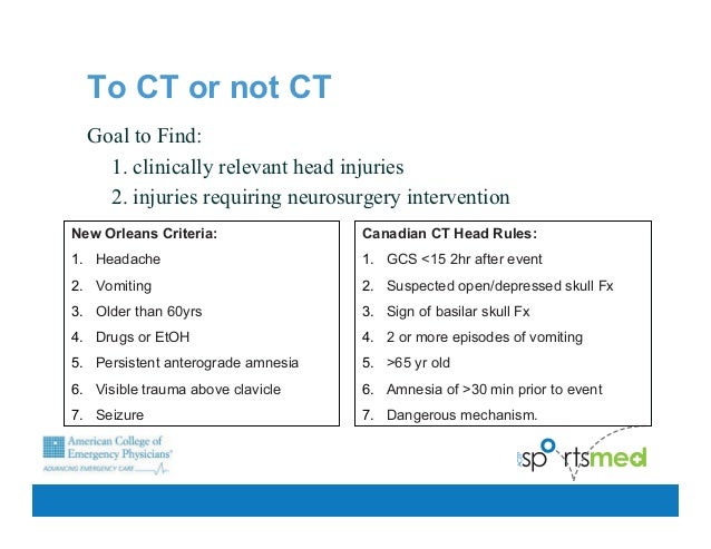 Sports medicine head and neck injuries