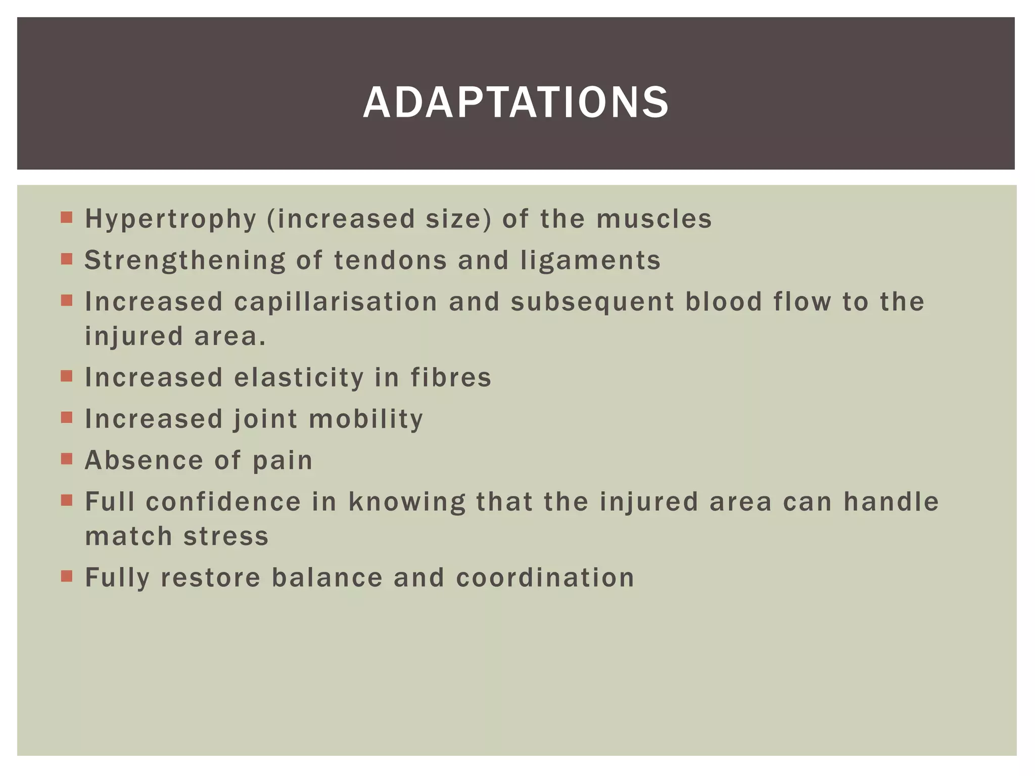 Sports medicine rehabilitation_procedures | PPTX