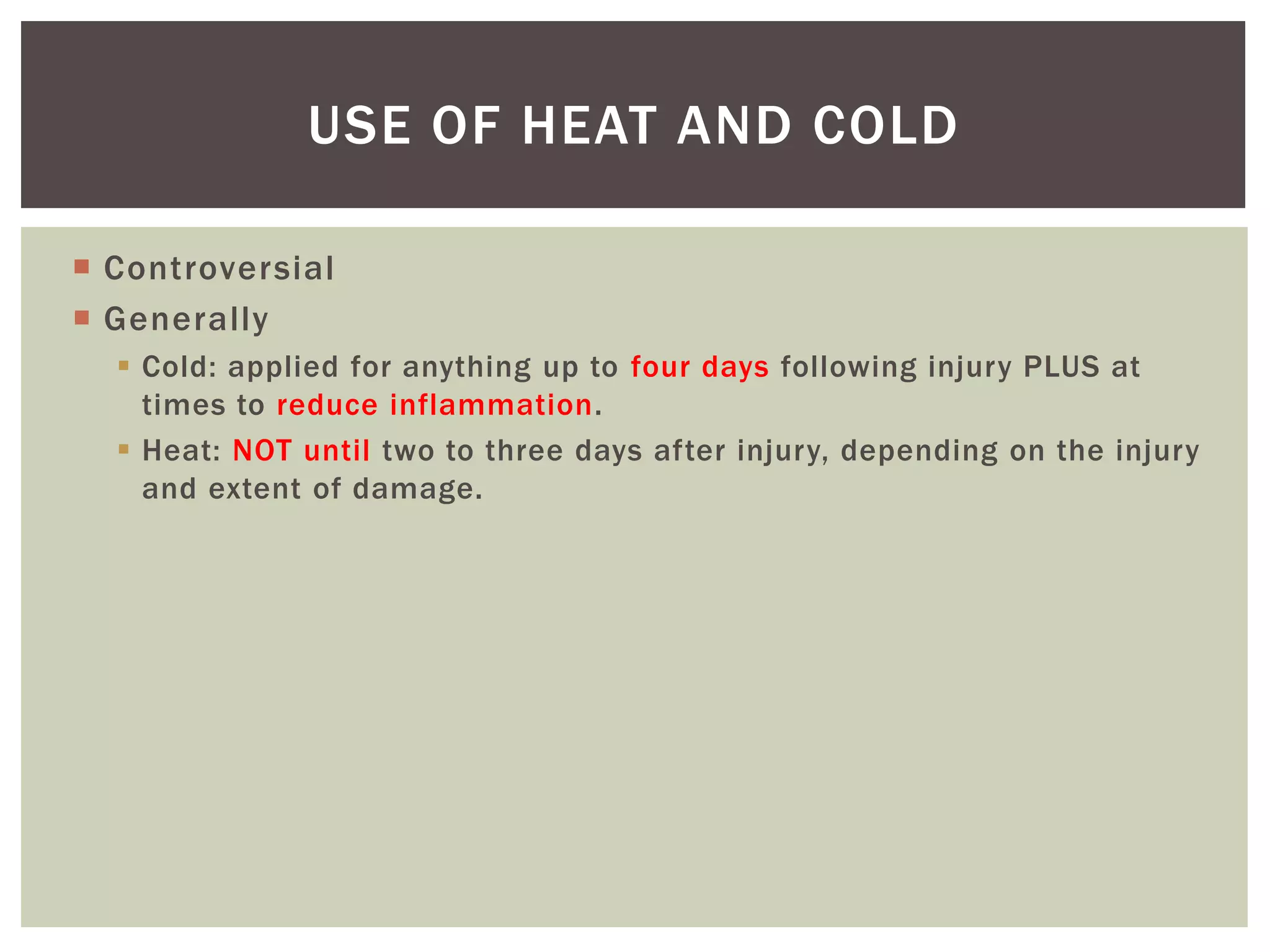 Sports medicine rehabilitation_procedures | PPTX